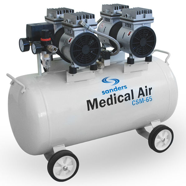 Dental compressor - CSM-65 - SANDERS DO BRASIL - piston / 1-workstation ...