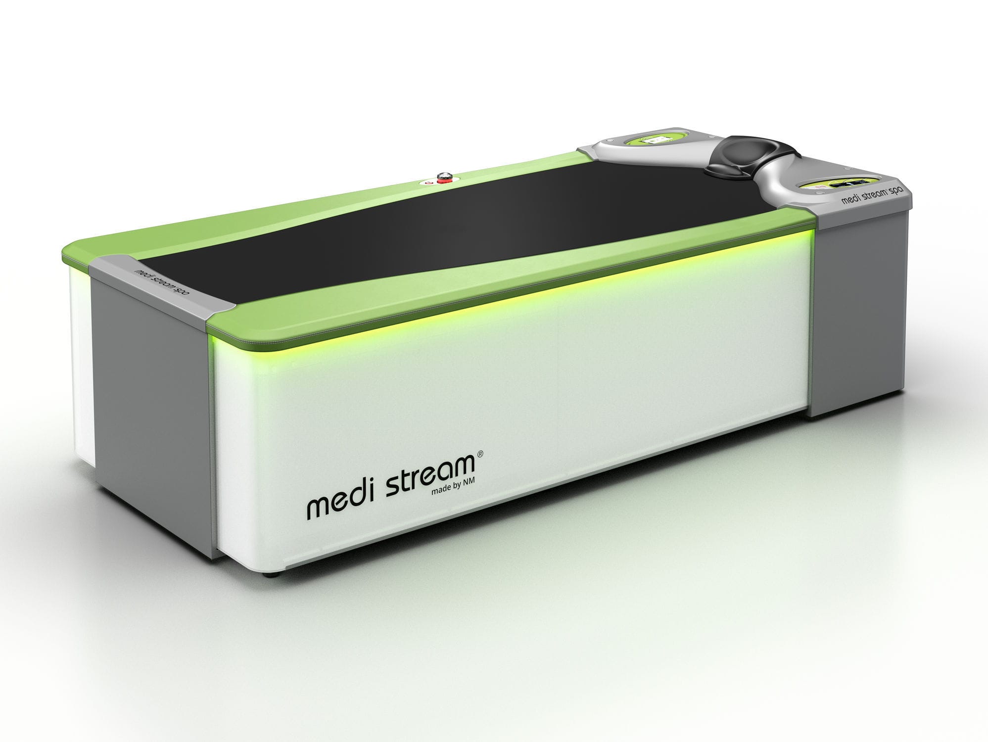 Hydromassage table with water jet - medi stream® Design Acryl - medi stream