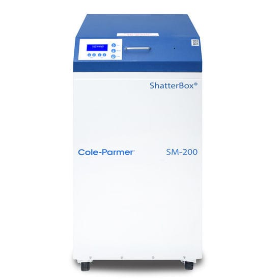 Rotor mill - 8530 ShatterBox® - Cole-Parmer SamplePrep - laboratory ...