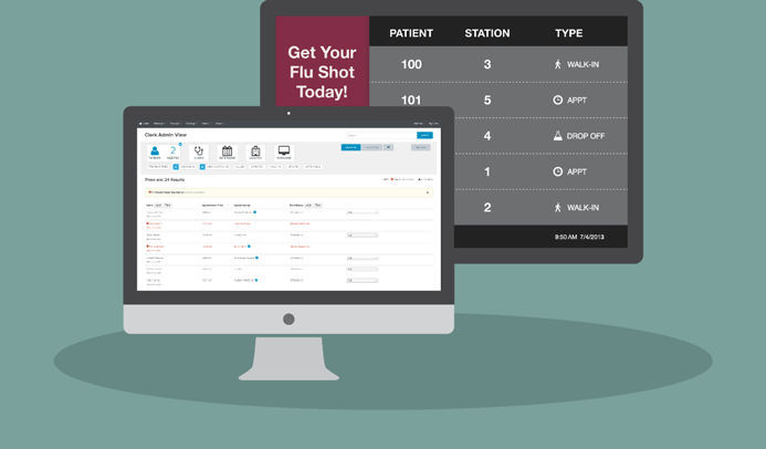 Planning software - Patient Queuing - Vecna Technologies - management / medical