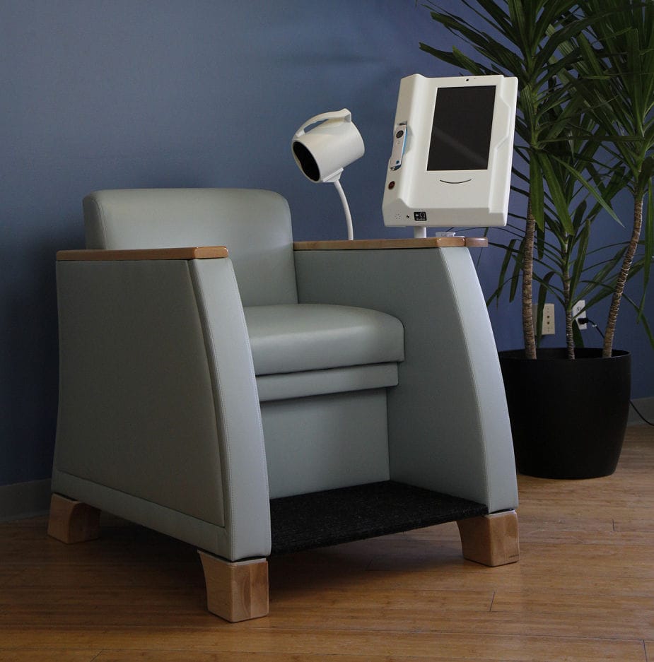 Vital sign telemonitoring system - Vecna Technologies - armchair type