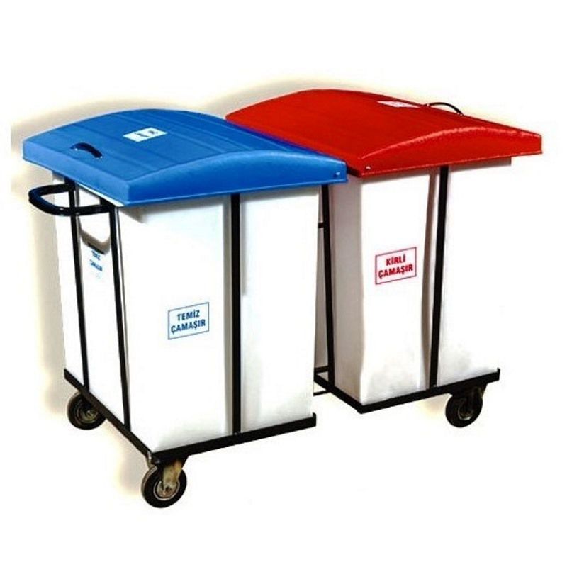 Laundry linen trolley - PLUSHINE series - TBT Medical