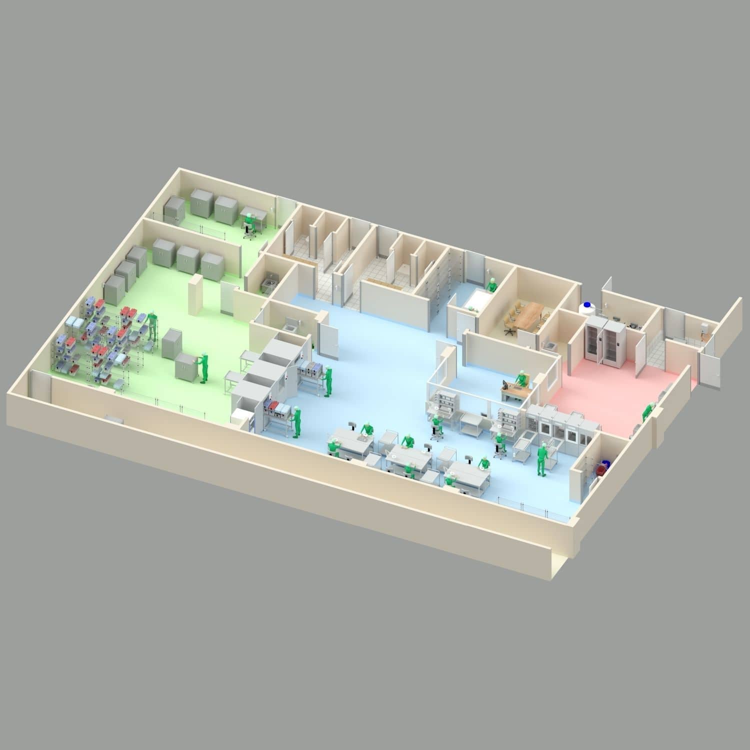 Healthcare facility sterilization room - CSSD Design - TBT Medical ...