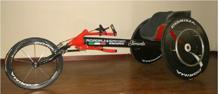 Manual wheelchair - Running - Roadrunnerfoot Engineering - race