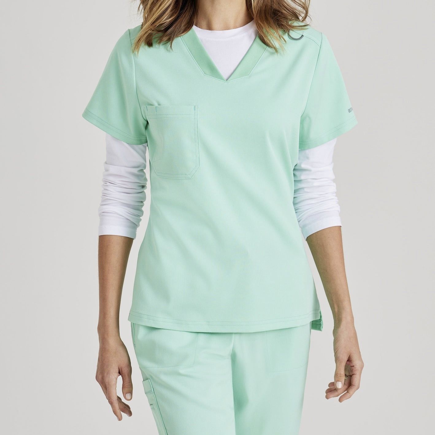 Women's scrub uniform - BREE TUCK-IN TOP - Barco Uniforms - L / XL / M