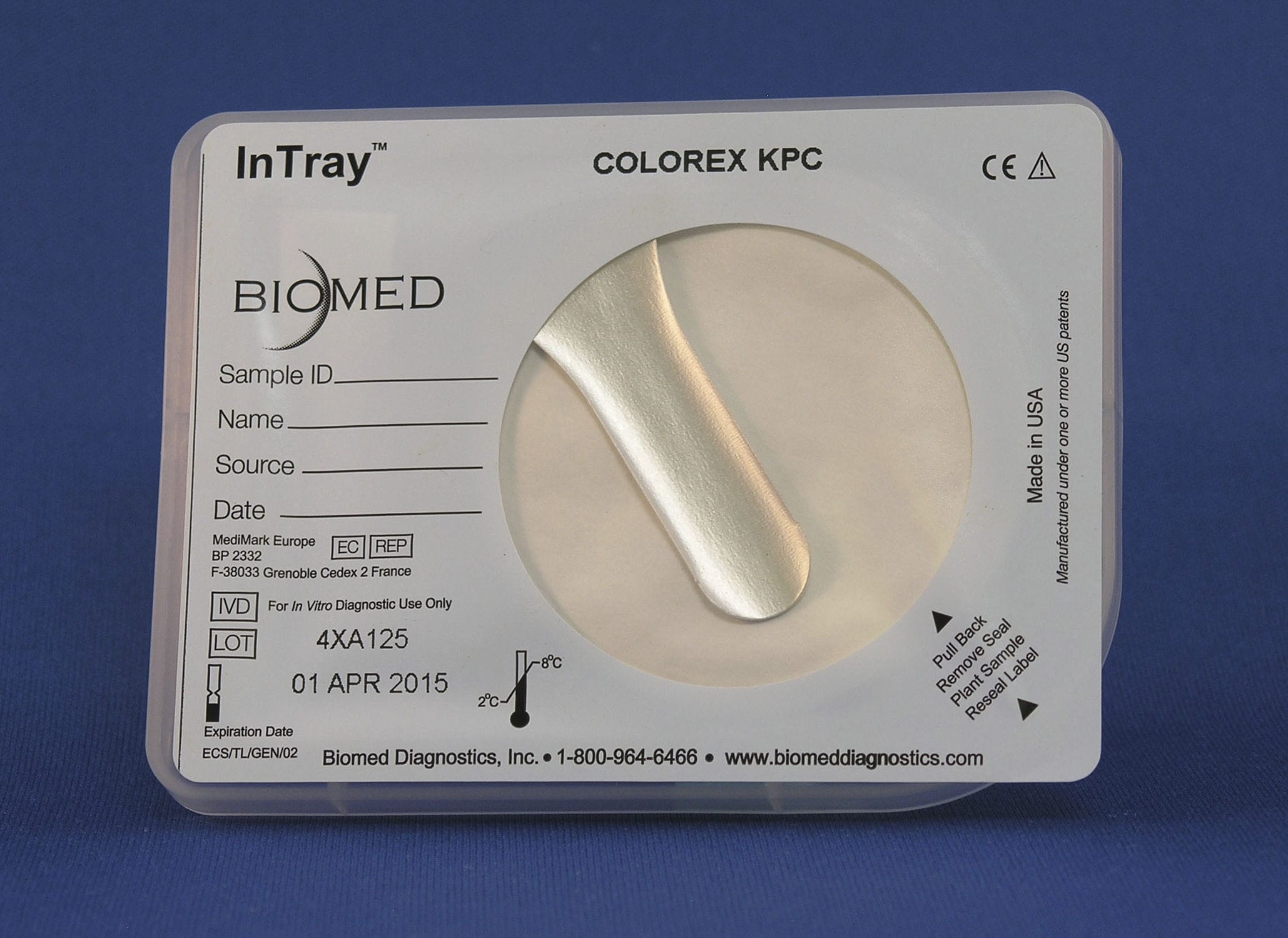 Medium reagent - InTray™ Colorex™ KPC - Biomed Diagnostics, Inc. - for ...