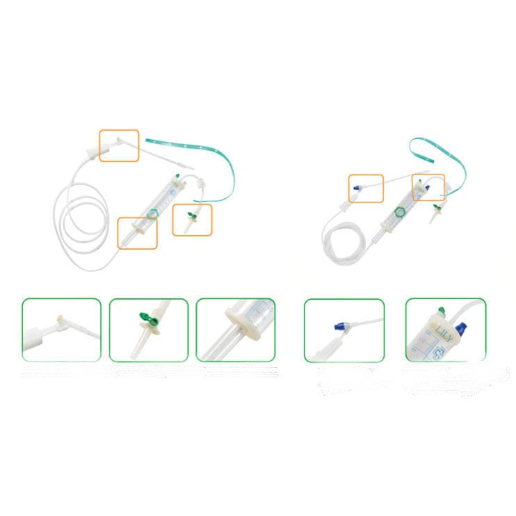 IV infusion set - 1102026 - Lily Medical Corporation - with drip ...
