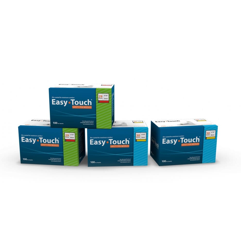 Safety needle - EasyTouch - MHC Medical Products - pen / 30G / 29G