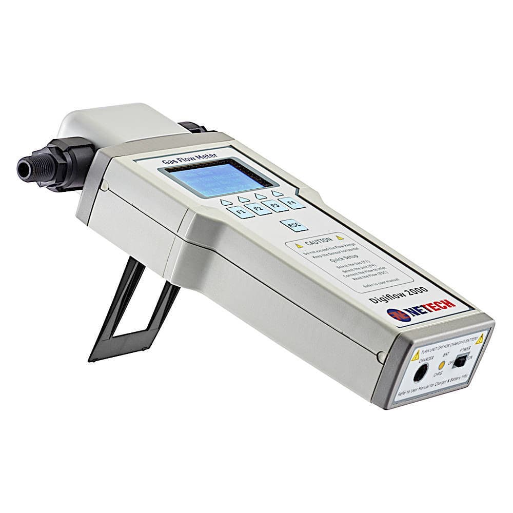 Thermal flow meter - DigiFlow 2000 - Netech - mass / digital / O2