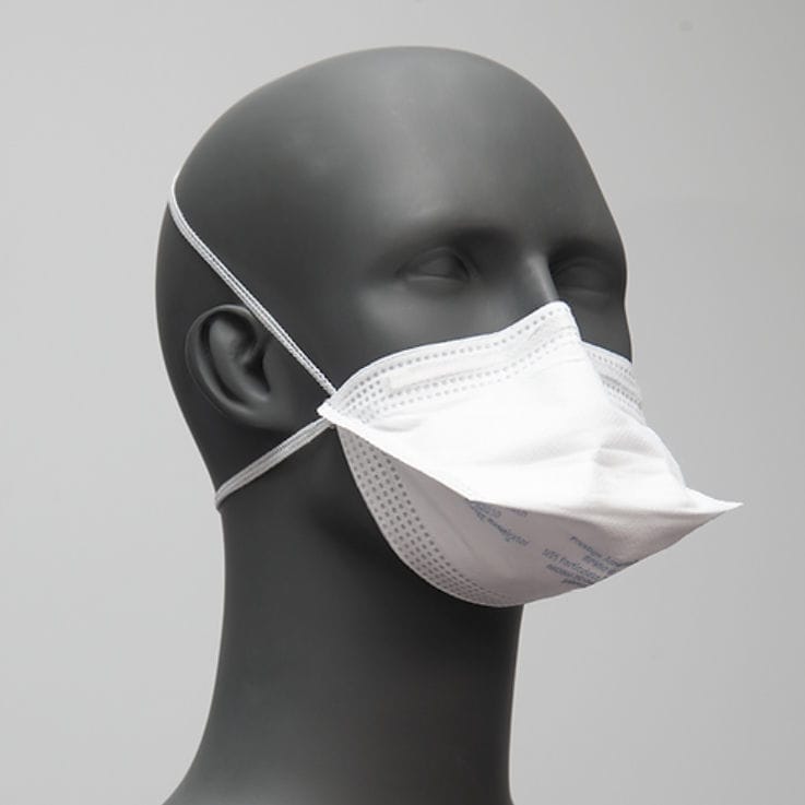 N95 safety mask - NIOSH - Prestige Ameritech - duckbill / adult / box of 50