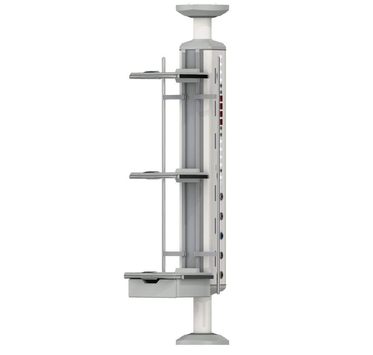 Ceiling-mounted medical pendant - MG-YOD-P - Megasan Medical Gas ...