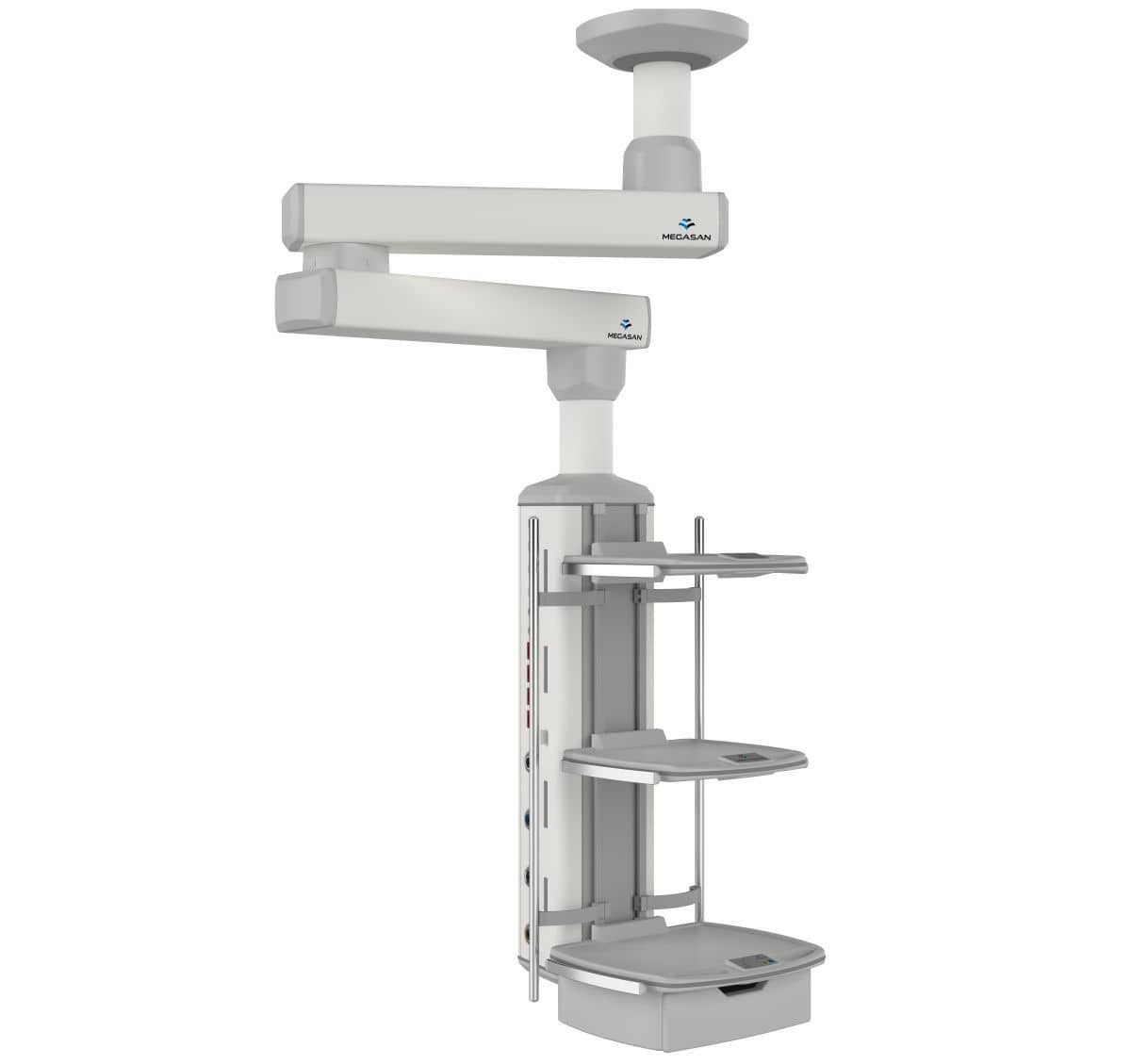 Medical pendant - MG-PENx-D-A - Megasan Medical Gas Systems - ceiling ...