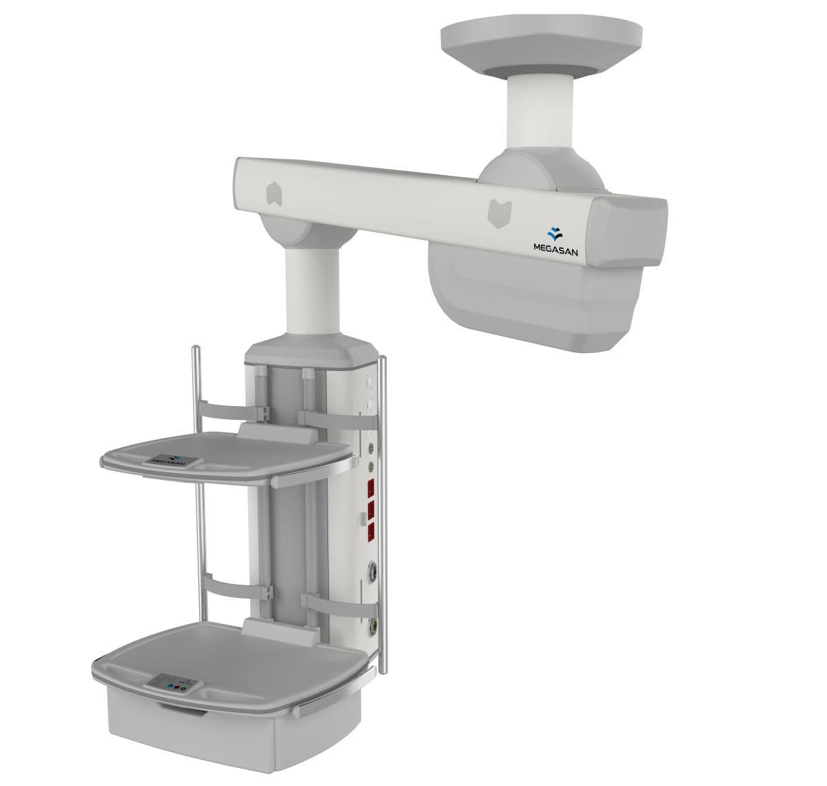 Medical pendant - MG-PENA-M-S - Megasan Medical Gas Systems - ceiling ...