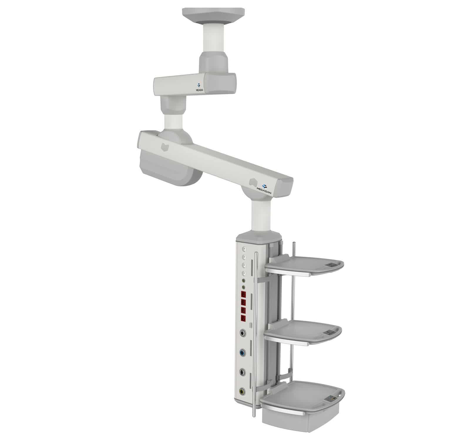 Medical pendant - MG-PENx-MD-z - Megasan Medical Gas Systems - ceiling ...