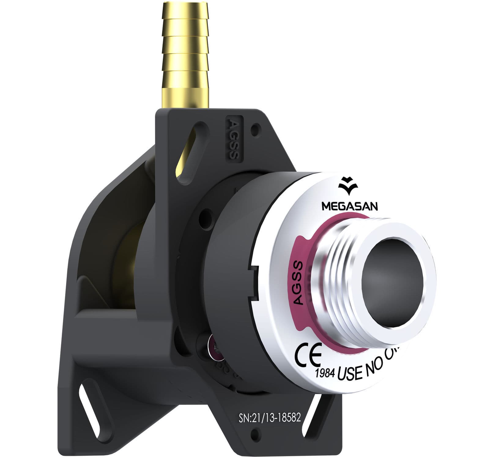 BS type outlet - MG-AGTP - Megasan Medical Gas Systems - medical gas