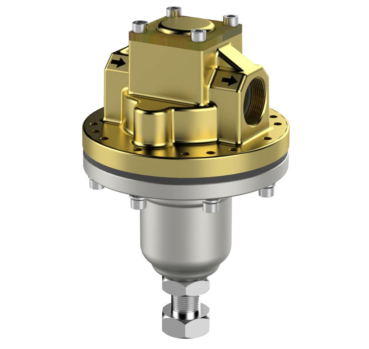 Oxygen pressure reducer - MG-IBD-H - Megasan Medical Gas Systems - CO2 ...