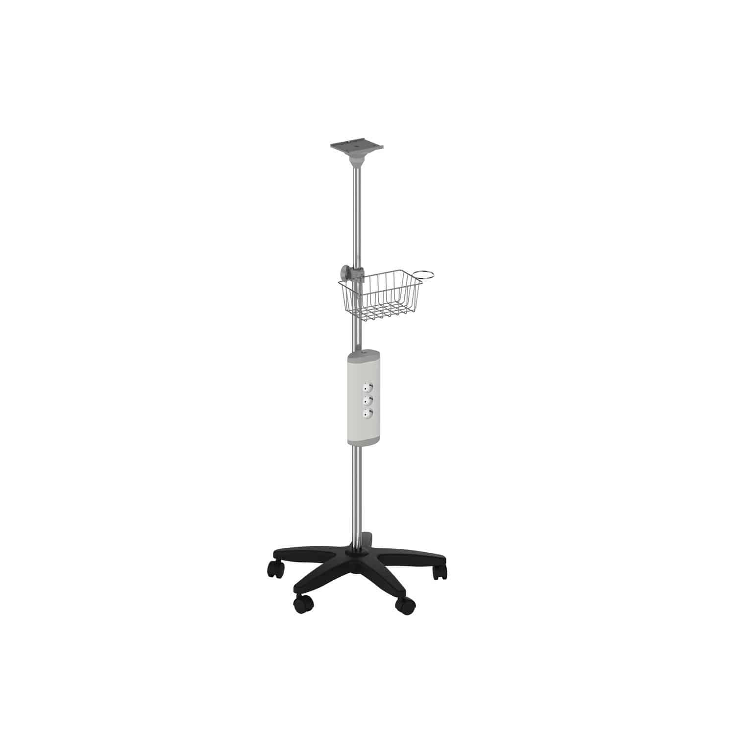 Medical trolley - MG-MAR - Megasan Medical Gas Systems - for monitors / transport / stainless steel