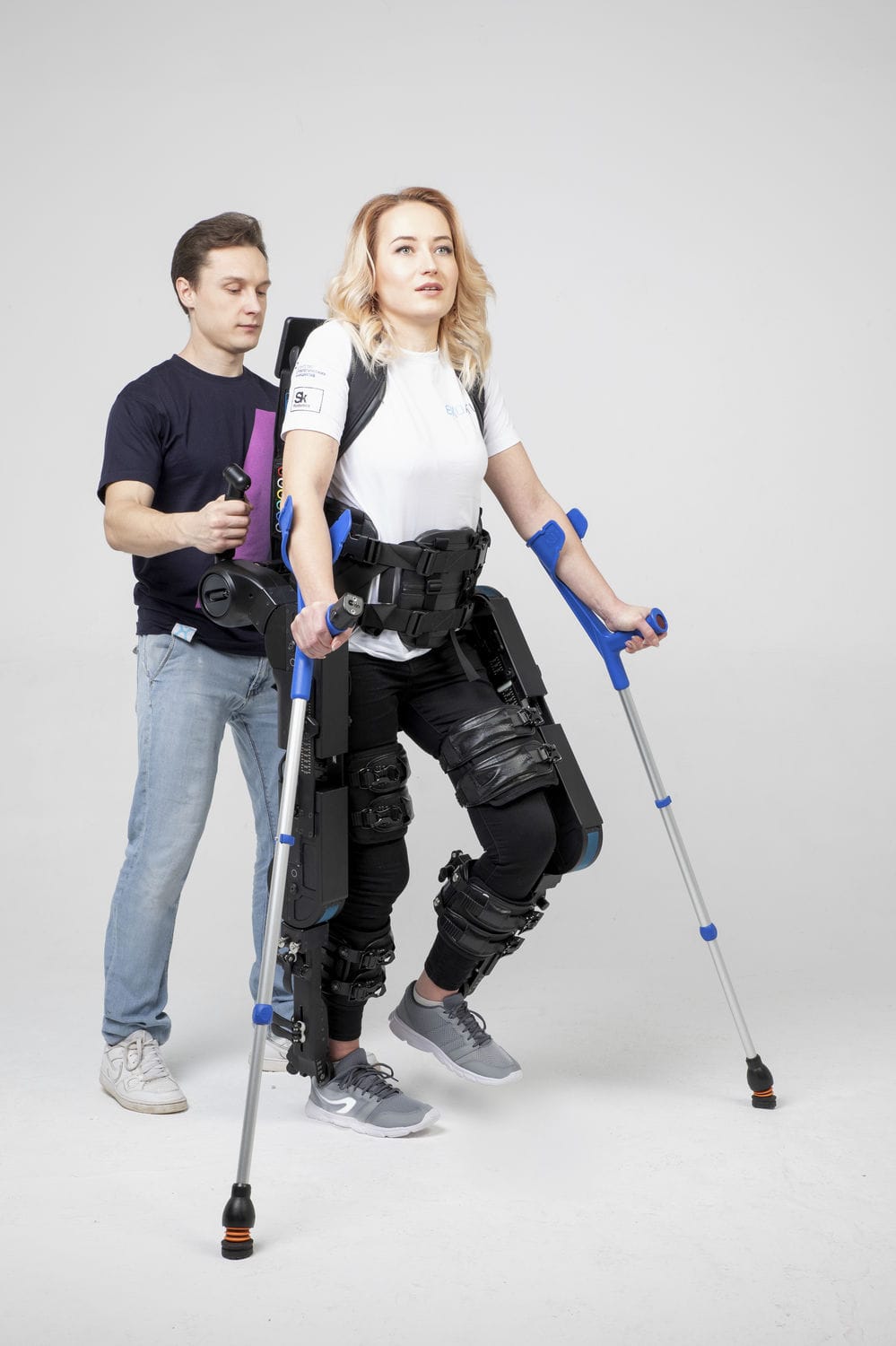 Dual-leg rehabilitation exoskeleton - ExoAtlet II - ExoAtlet Global - gait / standing position