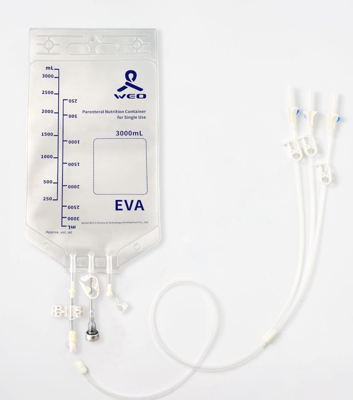 Parenteral solution infusion bag - PN-V03 - Wuhan W.E.O Science ...