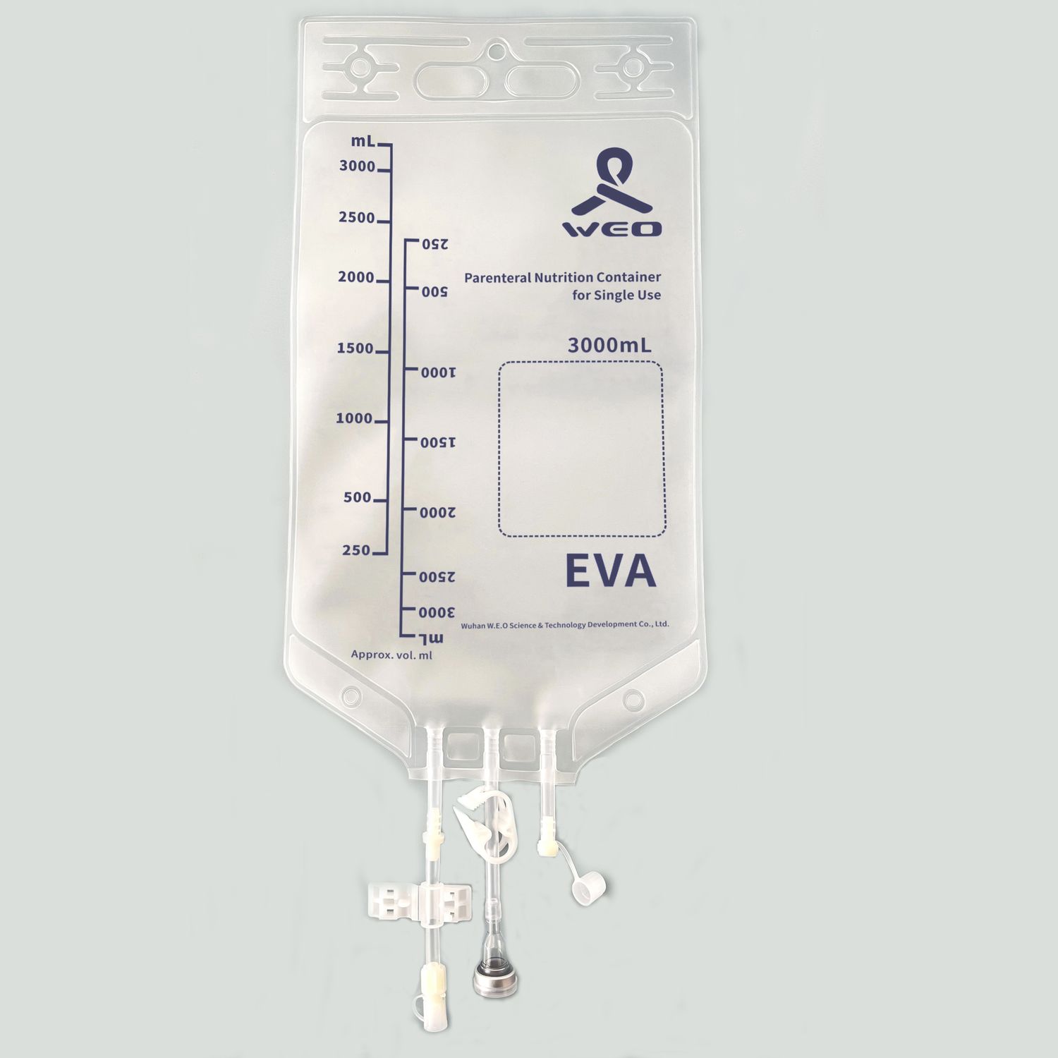 Parenteral solution infusion bag - PN-V03 - Wuhan W.E.O Science ...