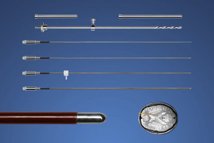 Neurosurgery electrode - TC - Cosman Medical - radiofrequency