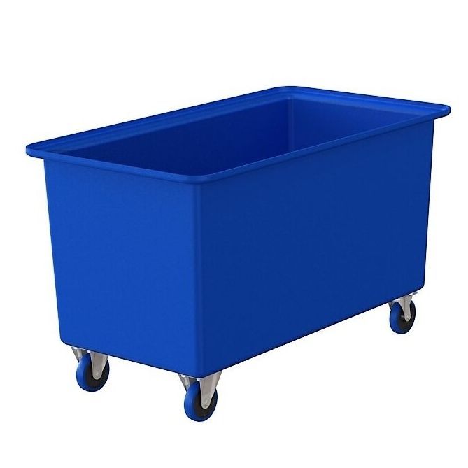 Waste trolley - TRT450 - Rotoplas - storage / handling / stainless steel