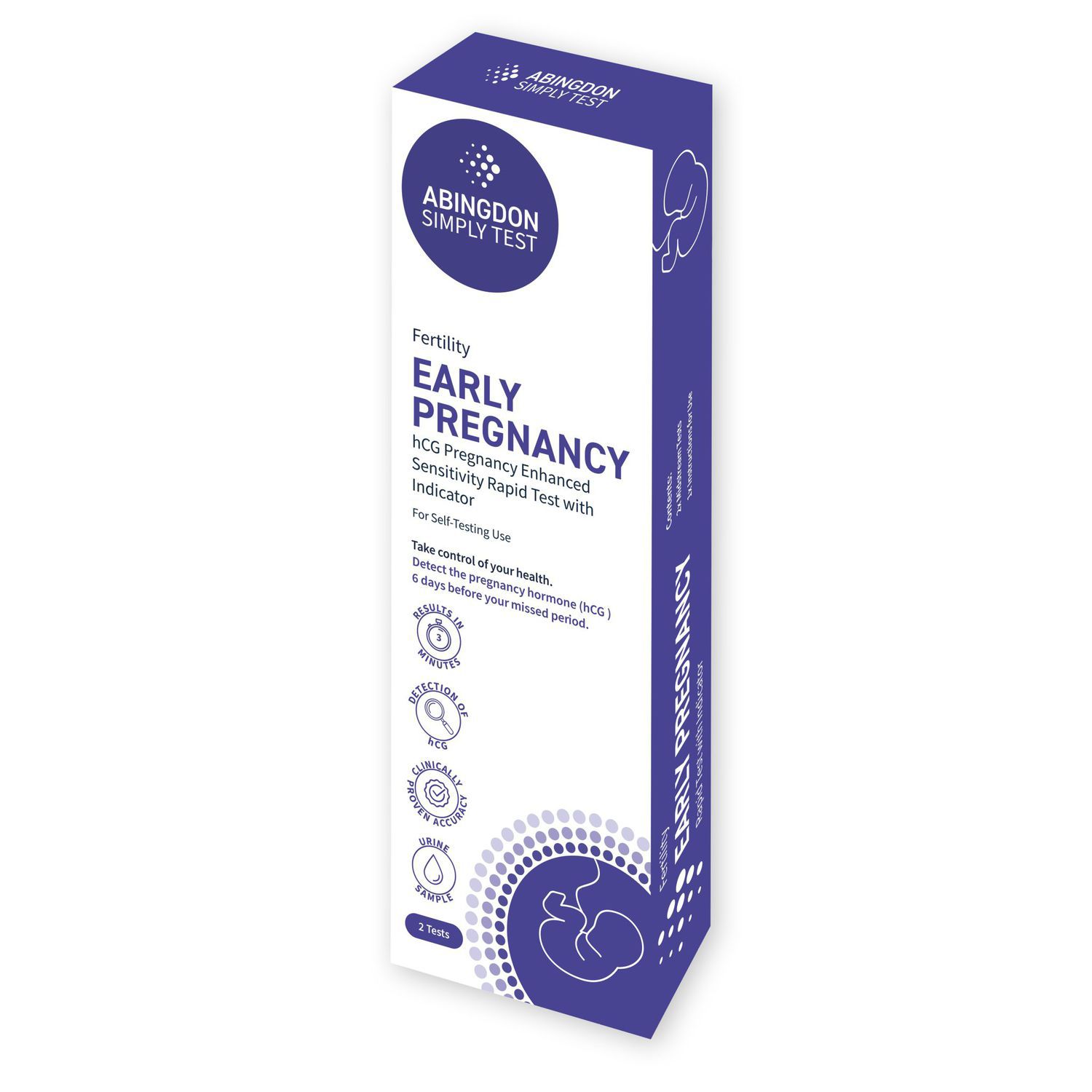 Pregnancy detection kit - FG-FD51701 - Abingdon Health - hCG / urine