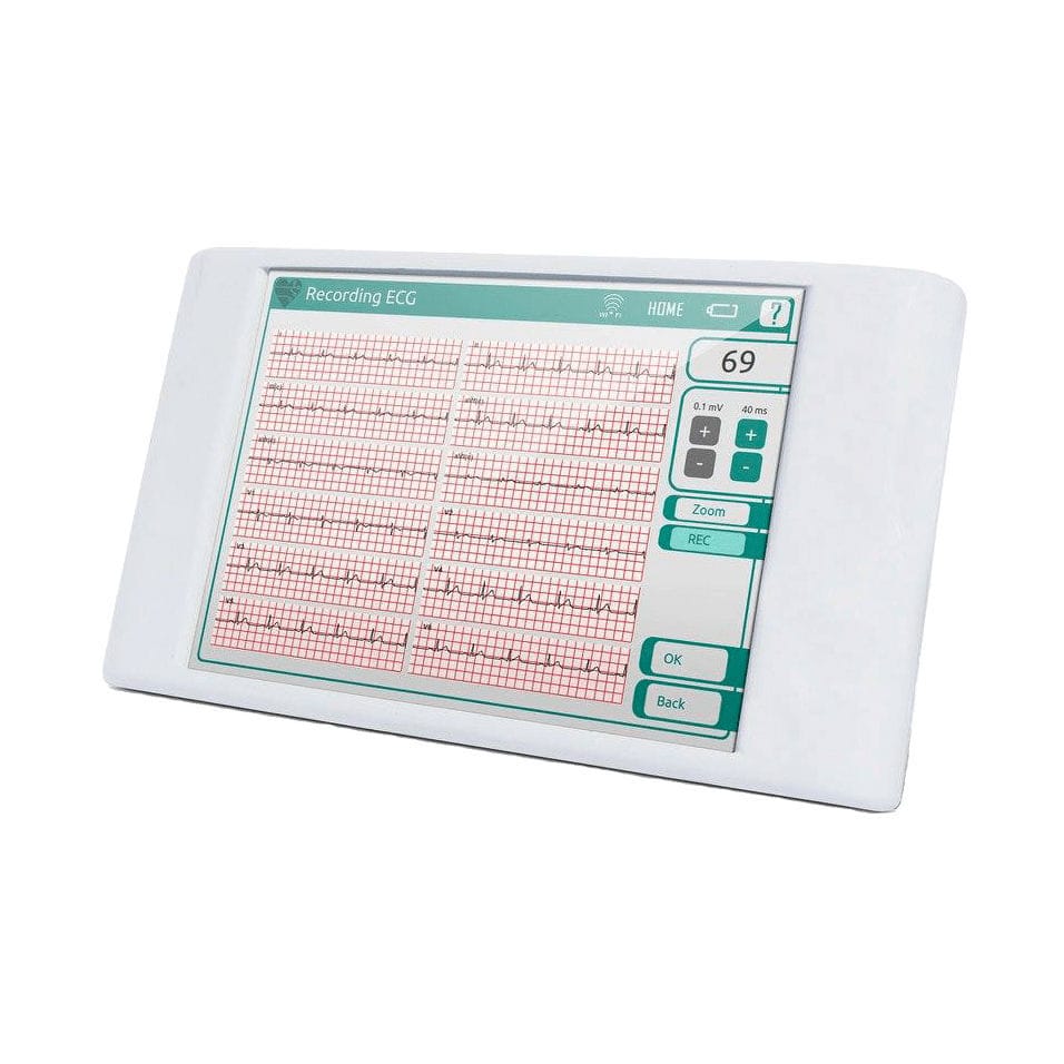 Resting electrocardiograph - CardioPad Pro - Biotechware - 12-channel ...