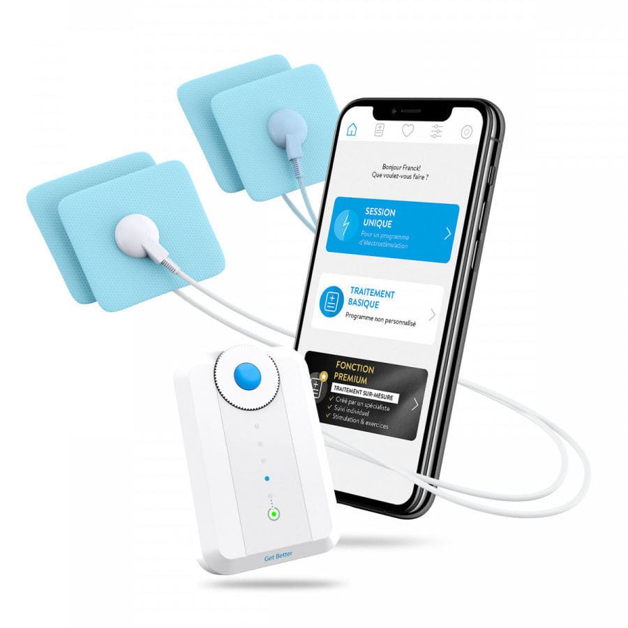 Electric stimulator - CLASSIC - Bluetens - hand-held / TENS / EMS