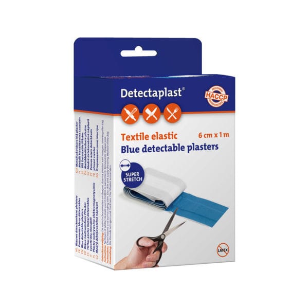 Wound dressing - 8188 - Detectaplast - cotton / elastic / water-resistant