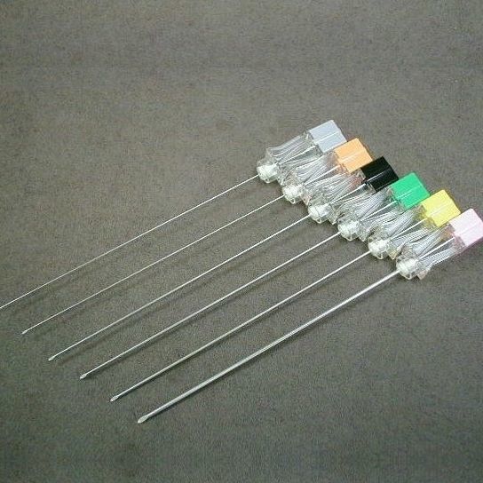 Puncture needle - Dr.Japan Co.,Ltd - epidural anesthesia / Huber / 22G