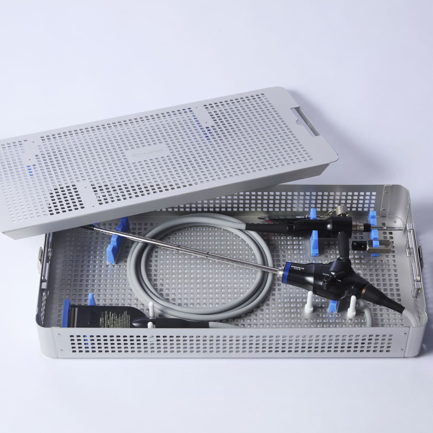 Endoscope sterilization tray - Fuji Flex - for instruments / aluminium ...