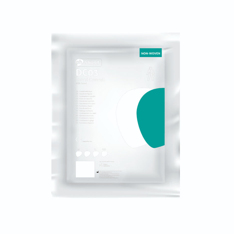 Men's protective coveralls - DC03 - Polyco Healthline - L / XL / M