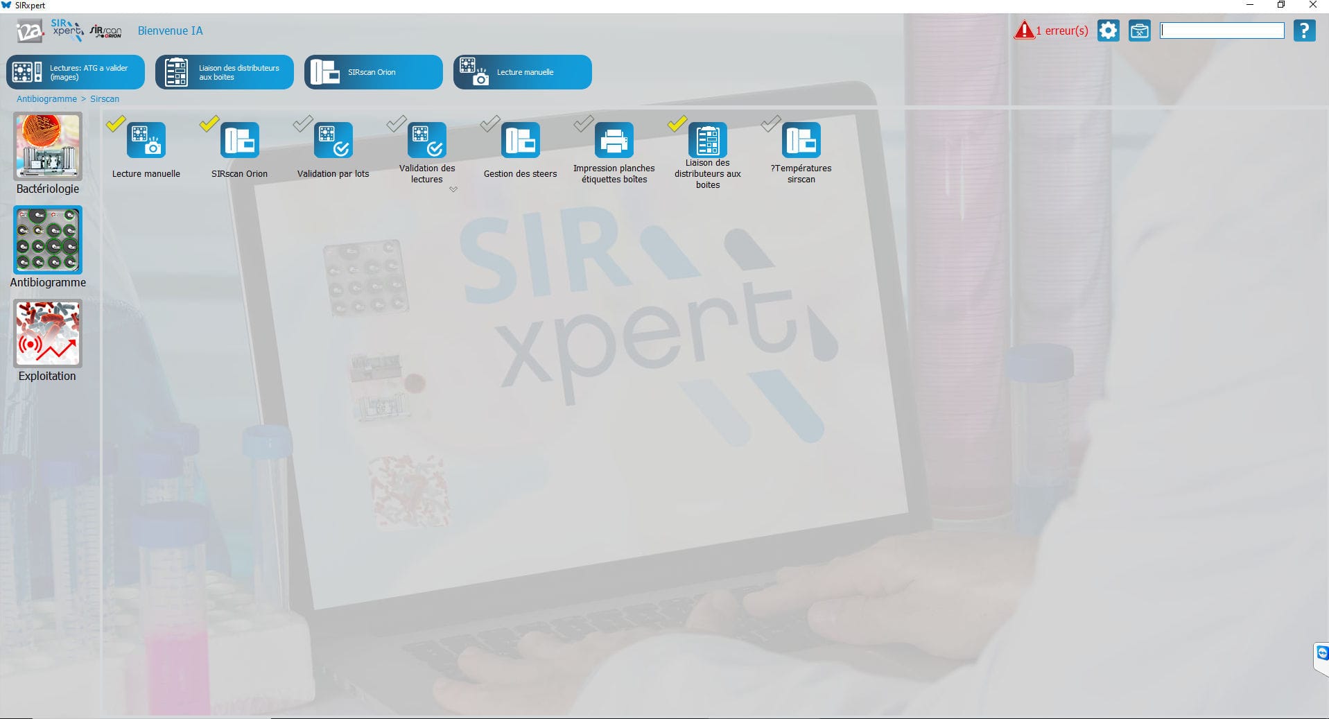 Microbiology software - SIRxpert™ - i2a (intelligence artificielle applications) S.A. - analysis ...