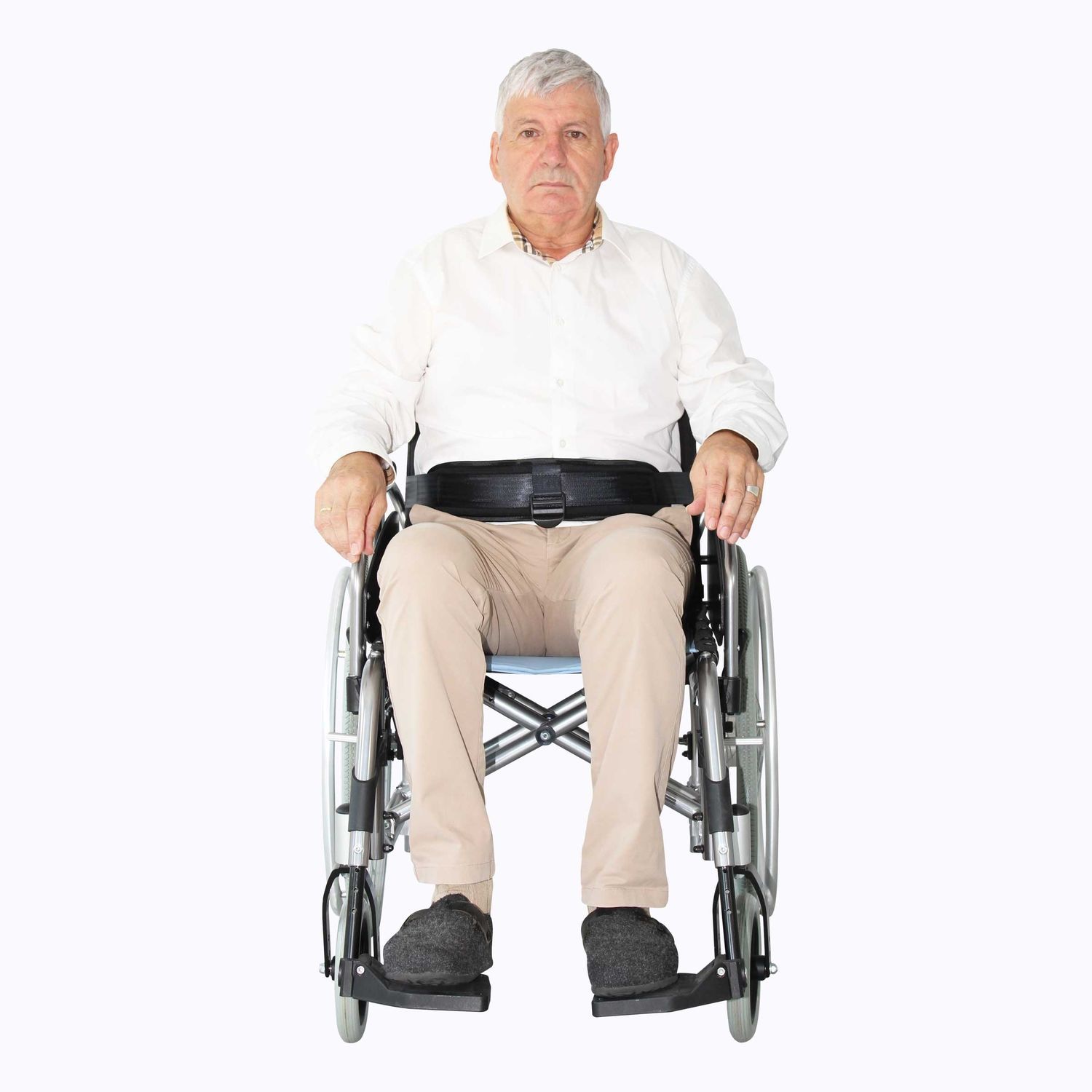 Wheelchair fixation strap - ECO YZA - Nausicaa Medical - pelvic