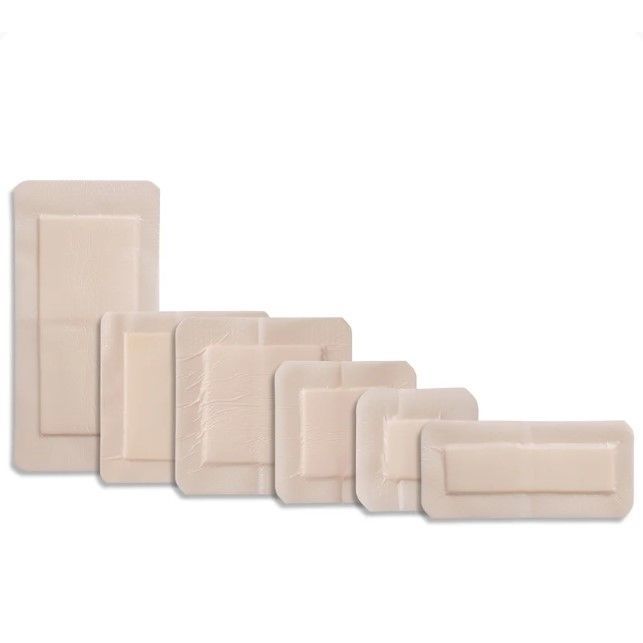 Silicone wound dressing - FoamLite™ - Unomedical - breathable