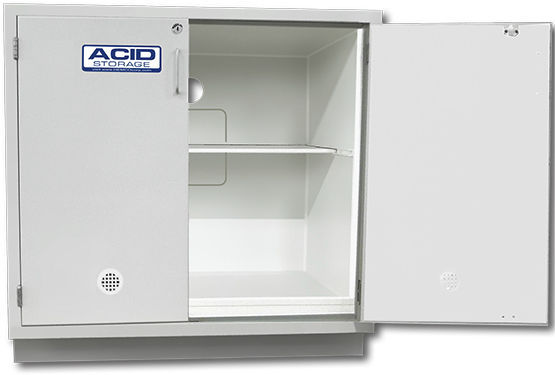 Laboratory material cabinet - UniLine - HEMCO - laboratory / with shelf ...