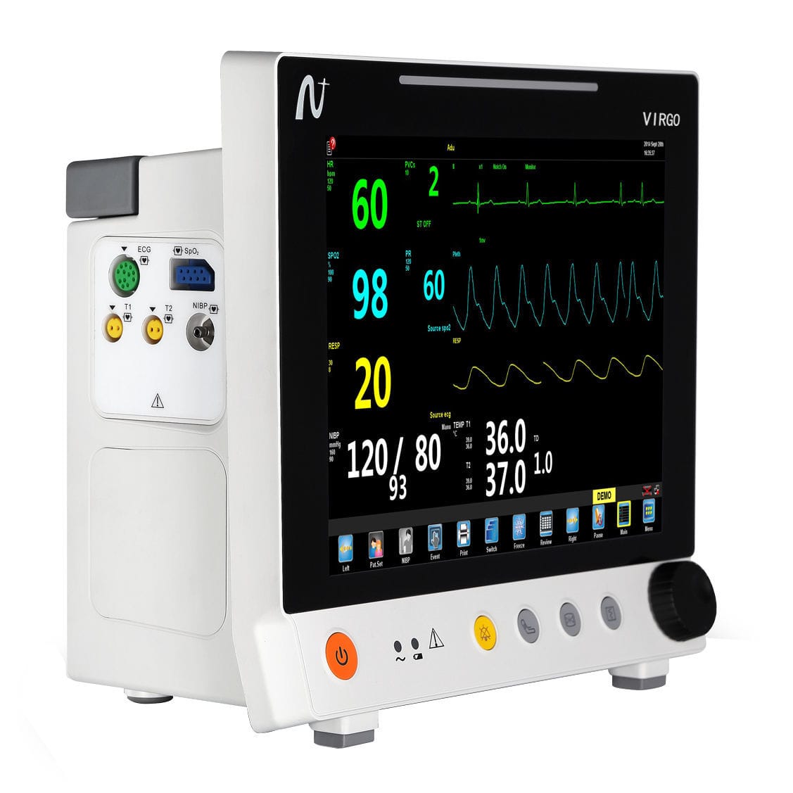 Portable patient monitor - Virgo - Northern Meditec - compact / modular ...