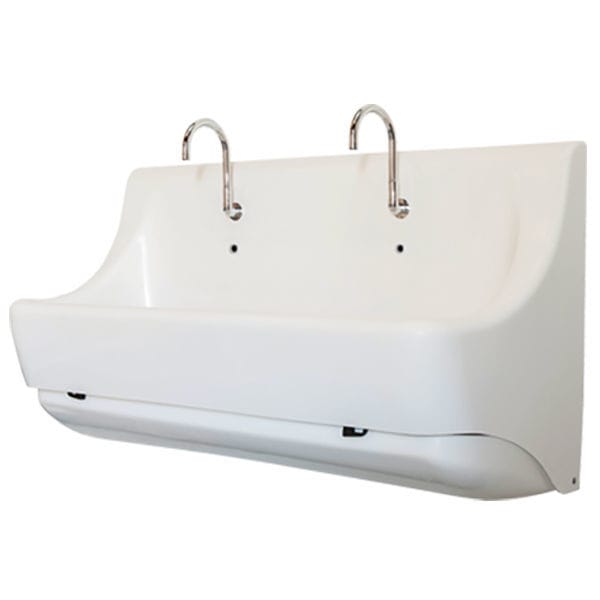 2-bay surgical trough - HELIOS 2 - SOGOBA - polyester