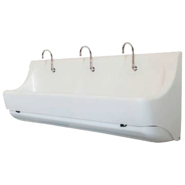 3-station surgical trough - HELIOS 3 - Sogoba - polyester