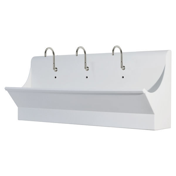 3-station surgical trough - SAMBA 3 - Sogoba - resin