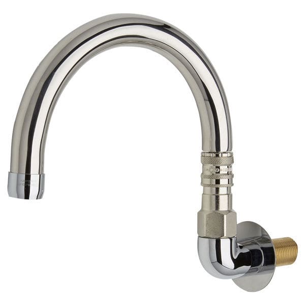 Surgical trough tap - Short swan neck - SOGOBA - for hand washbasin ...