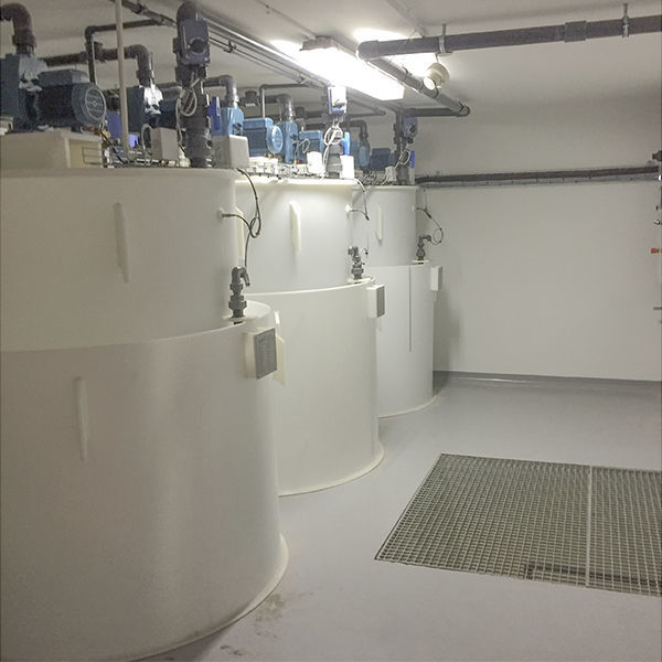 Nuclear medicine effluent treatment system - SOGOBA - modular