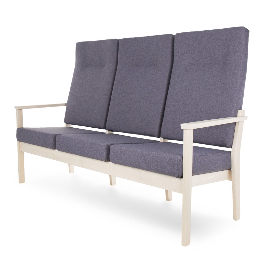 Beam chair with armrests - ALTA 3A - Nursen - 3-seater