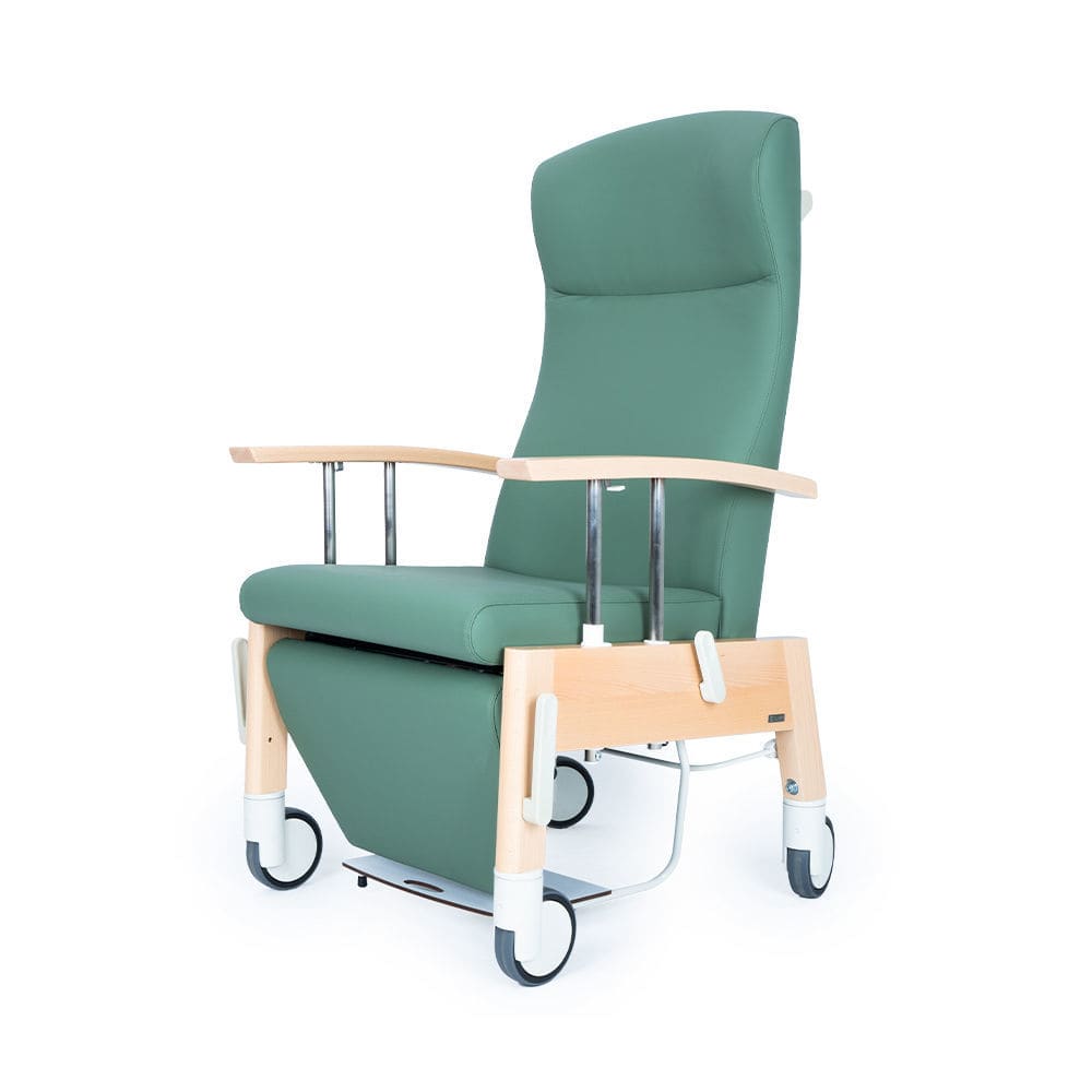 Height-adjustable patient chair - NovaCare - Nursen - reclining ...