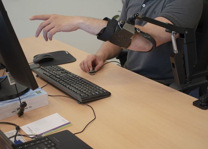 Wheelchair armrest - iFLOAT - Assistive Innovations B.V. - for disabled ...