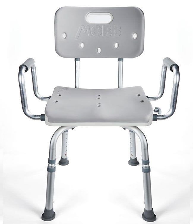 Shower chair with armrests - MHSCIII - Mobb+ Health Care - with ...