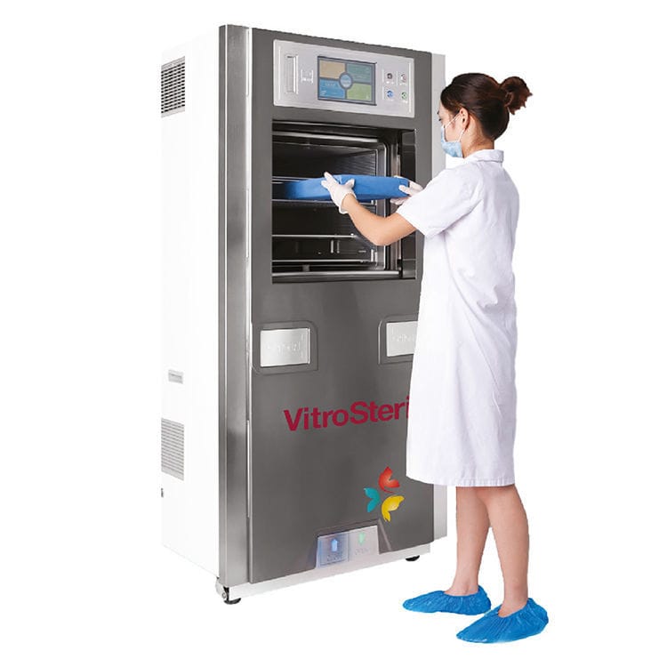CSSD medical sterilizer - LK 150 - VitroSteril - plasma / on casters