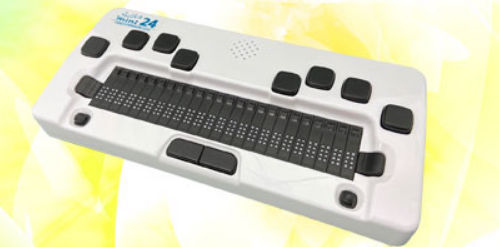 Bluetooth Braille notetaker - Seika mini24 - Nippon Telesoft