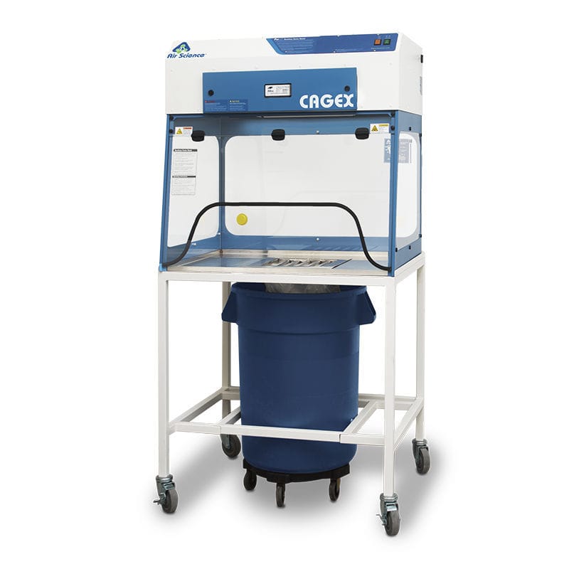 Laboratory fume hood - Purair CAGEX - Air Science - cage changing ...